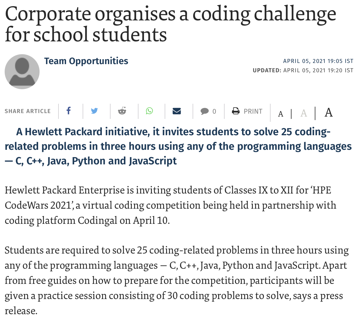 How to compete and win coding competitions | Codingal