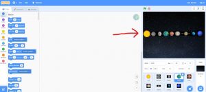 Solar Sytem Project for Kids using Scratch | Codingal