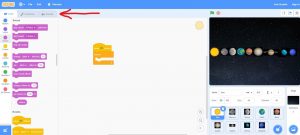 Solar Sytem Project for Kids using Scratch | Codingal