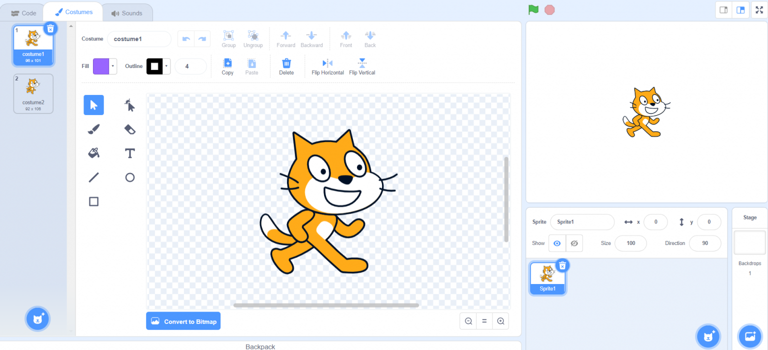 How To Make Animation in Scratch for Kids & Teens | Codingal