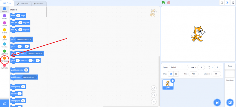 Variables in Scratch for Kids: A Brief Introduction | Codingal