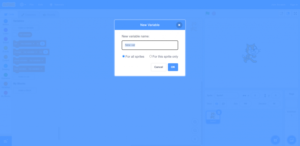 Variables in Scratch for Kids: A Brief Introduction | Codingal