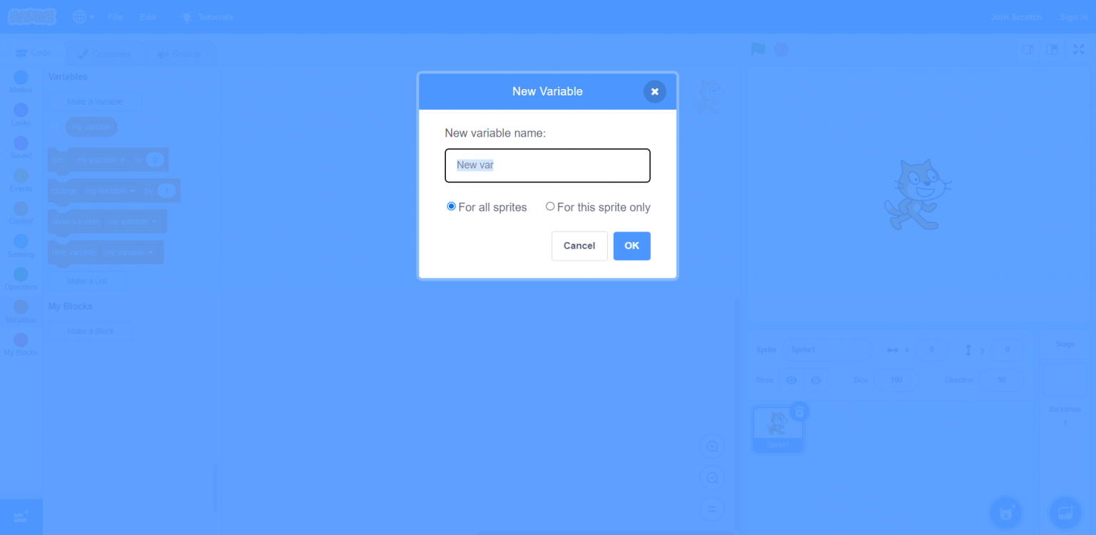 Variables in Scratch for Kids: A Brief Introduction | Codingal