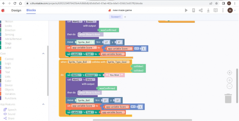 How to Create Maze Game in Thunkable | Codingal