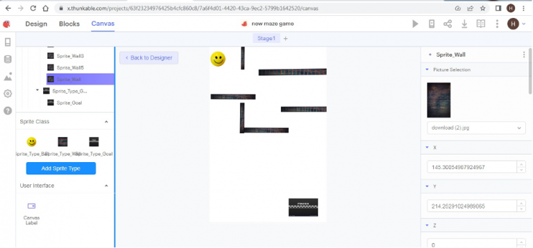 Maze Game In Thunkable Codingal