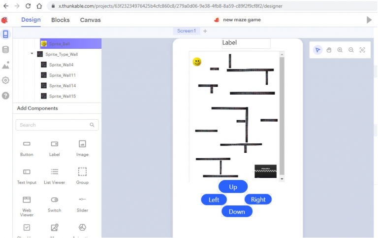 Maze Game In Thunkable Codingal