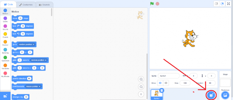 How To Make A Scrolling Background In Scratch Codingal