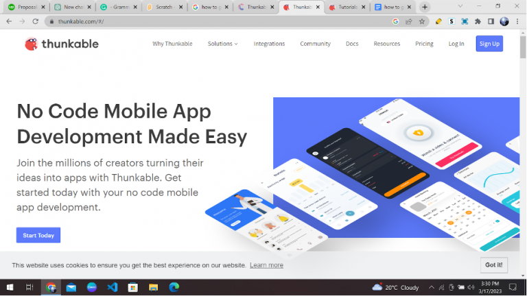 How To Get Started With Thunkable Codingal