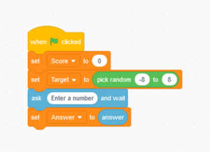 How to make an integer game in Scratch | Codingal