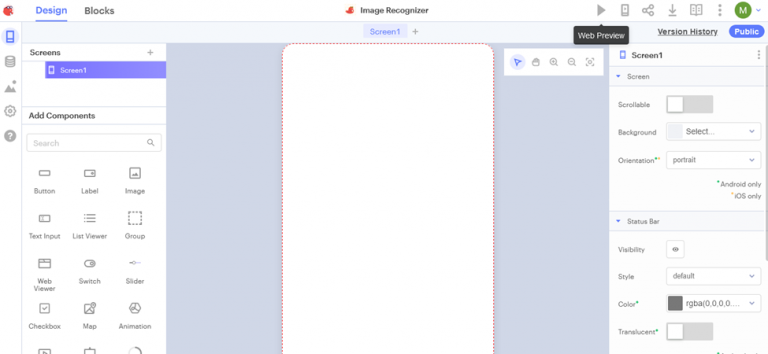 Building a Camera-Based Image Recognition App Using Thunkable | Codingal