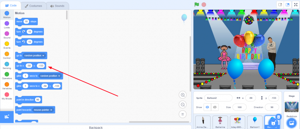 How to Use Scratch to Make an Interactive Birthday Card | Codingal