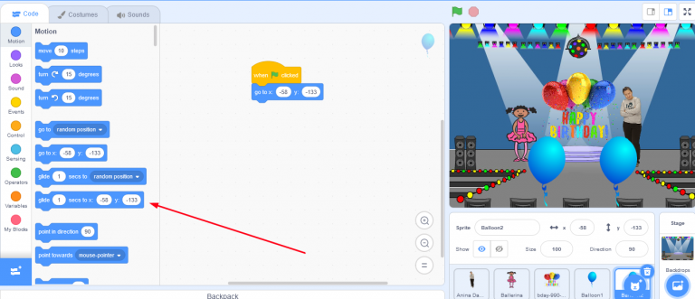 How to Use Scratch to Make an Interactive Birthday Card | Codingal