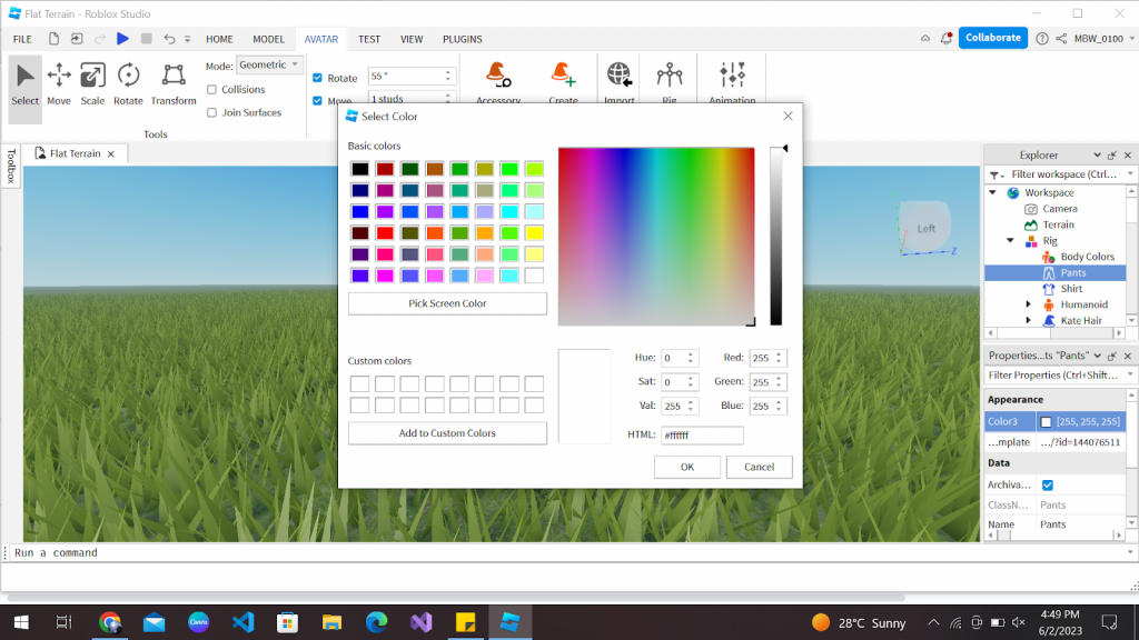 How to create a Roblox Avatar | Codingal