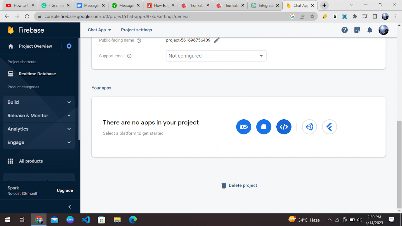 Create a real-time messaging application on Thunkable