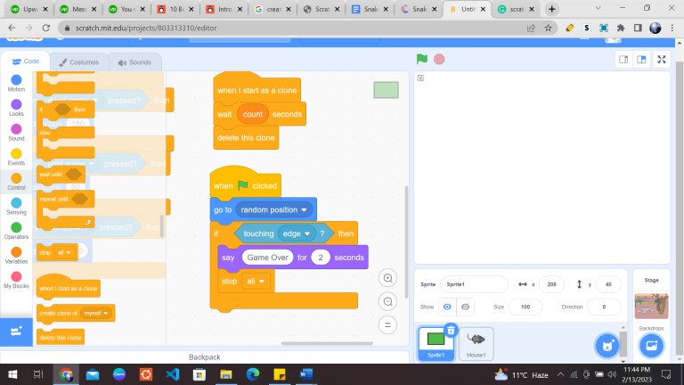 5 Steps to Make a Snake Game Using Block Coding | Codingal