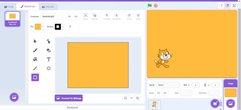 How to Make a Thumbnail in Scratch for Beginners | Codingal