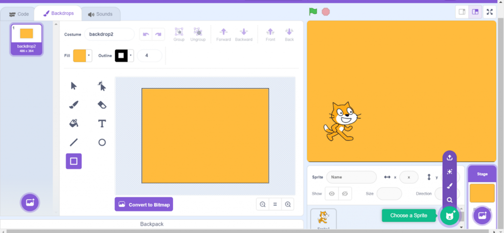 How to Make a Thumbnail in Scratch for Beginners | Codingal