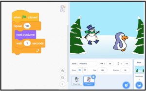 What is Sprite costume in Scratch programming and how to use it? - Codingal