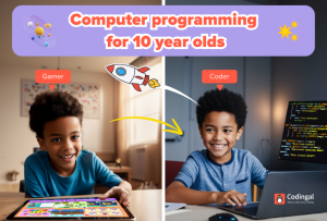 Computer Programming for 10 year olds - Codingal