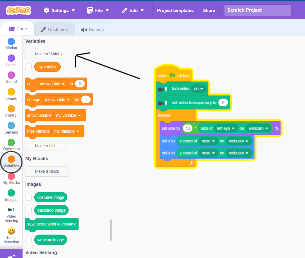 How to Build a Face Recognizer with Scratch Coding for Beginners | Codingal