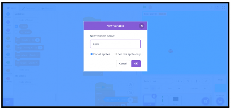 How To Make Flappy Bird On Scratch In 8 Easy Steps Codingal