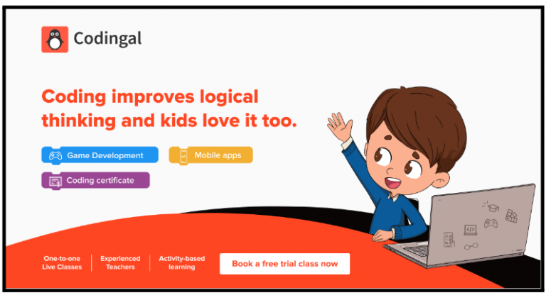 Coding for six year olds - Codingal