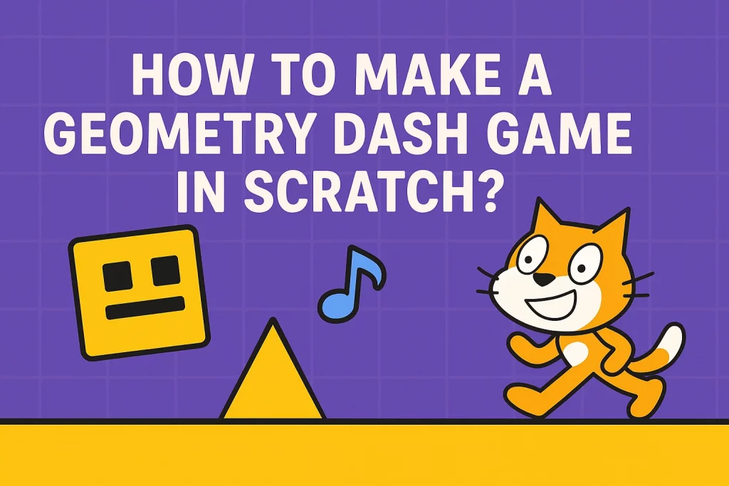How To Make Geometry Dash Scratch Game Codingal