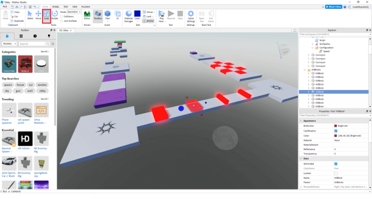 How to create obby game in Roblox in 8 simple steps - Codingal
