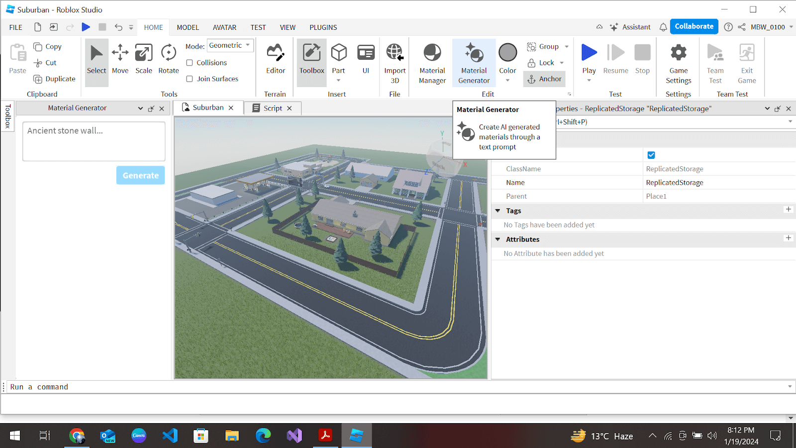 Roblox Ai Coding Code On Roblox Using Generative Ai Codingal