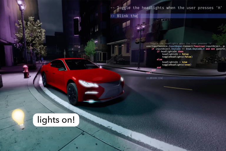 Roblox Ai Coding Code On Roblox Using Generative Ai Codingal