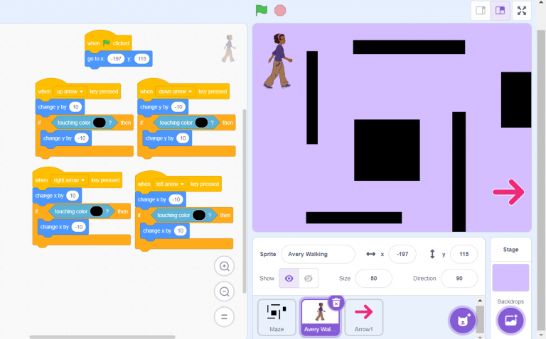 How to make a maze in Scratch: In 10 steps? - Codingal