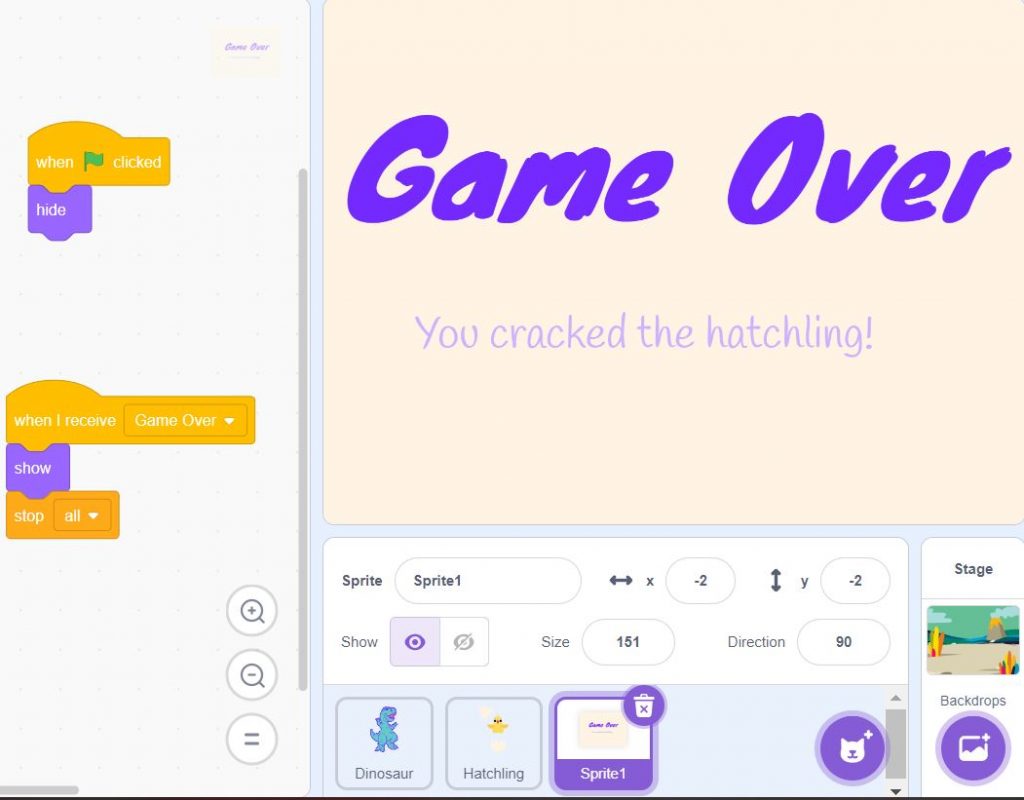 How to Create Jumping Game in Scratch - 7 simple steps - Codingal