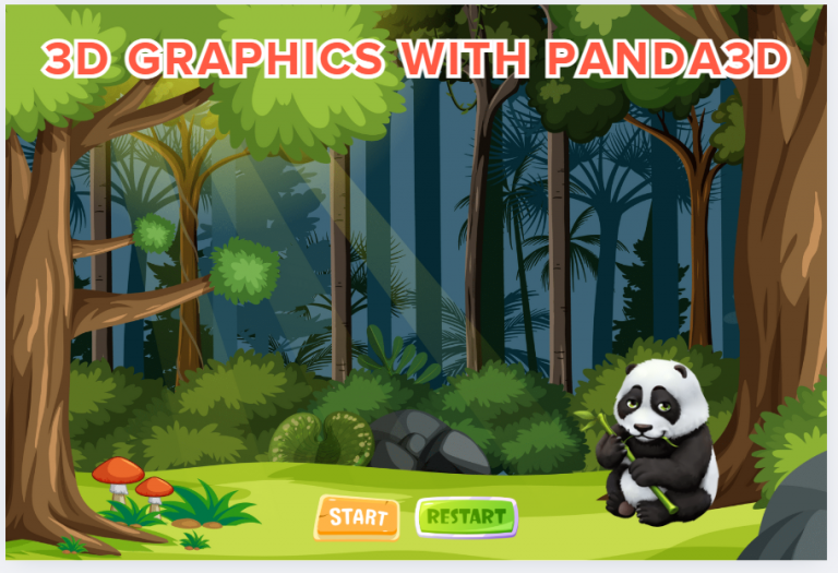 3d Graphics With Python Made Easy With Panda3d Codingal