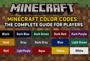 Minecraft Color Codes: The Complete Guide for Players - Codingal