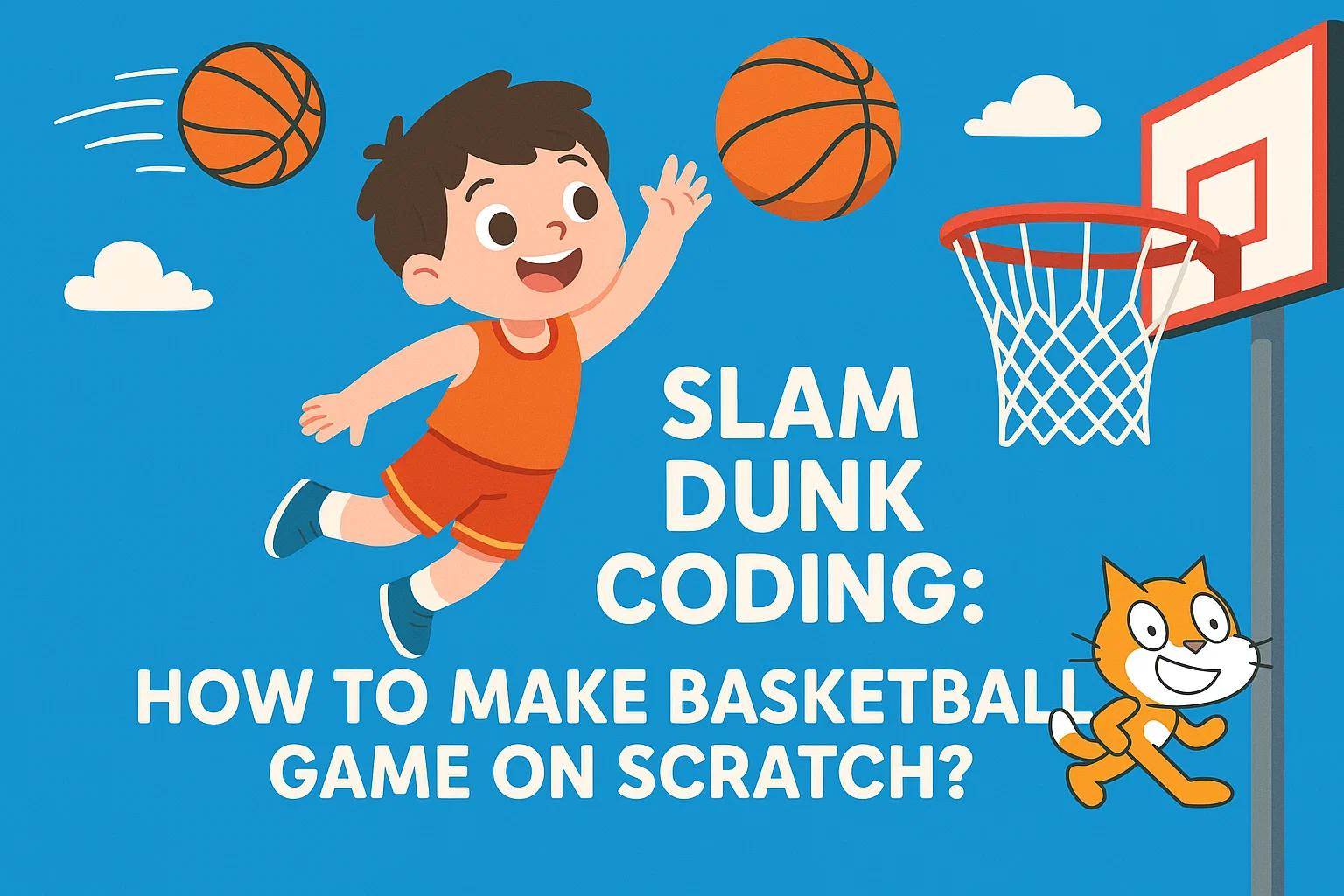 Slam Dunk Coding: How to make Basketball Game on Scratch - Codingal